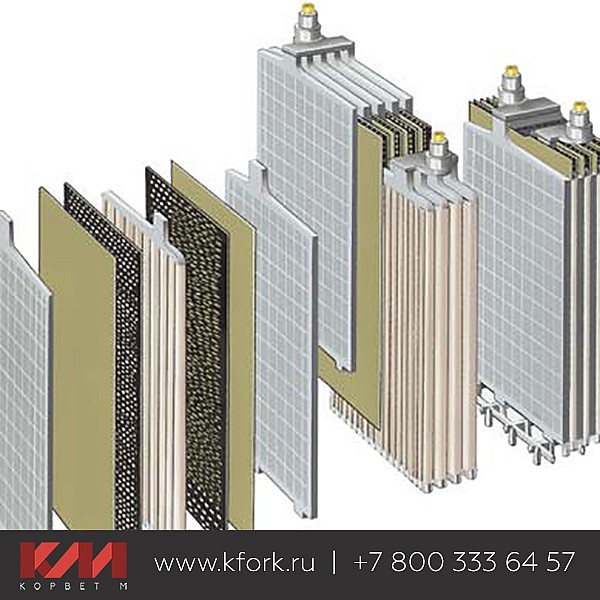 Тяговые АКБ Hawker от Enersys - Фотопоток - Пластины аккумулятора ...