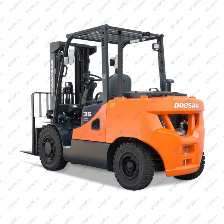 Дизельный погрузчик Doosan D35S-7. Купить вилочные погрузчики по доступным ценам